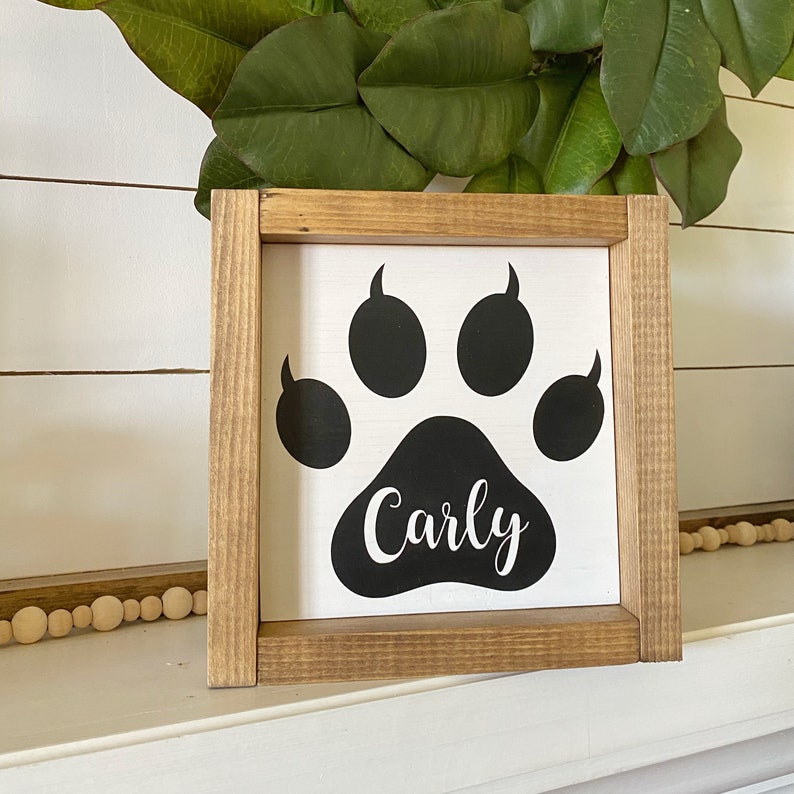 Personalized Dog Sign. Dog Name Sign. Custom Dog Sign. - Etsy