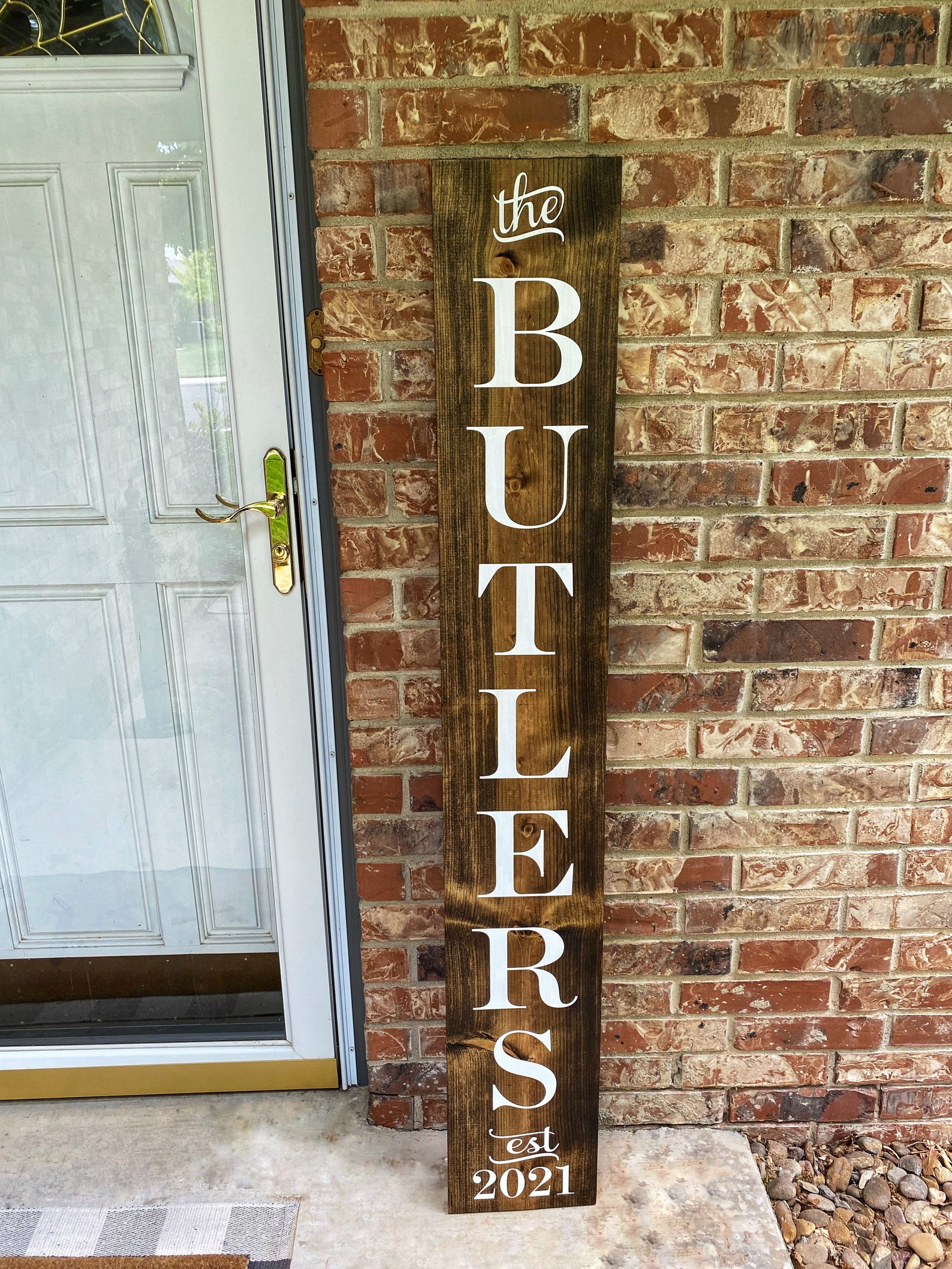 Personalized Porch Sign Last Name Porch Sign Est Porch Sign - Etsy