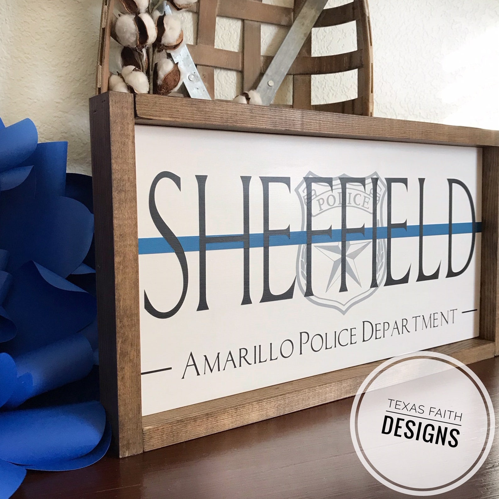 Police Officer Name Sign Police Officer Gifts Police Sign | Etsy Canada