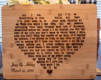 Wedding First Dance Framed Song Manuscript - Etsy UK