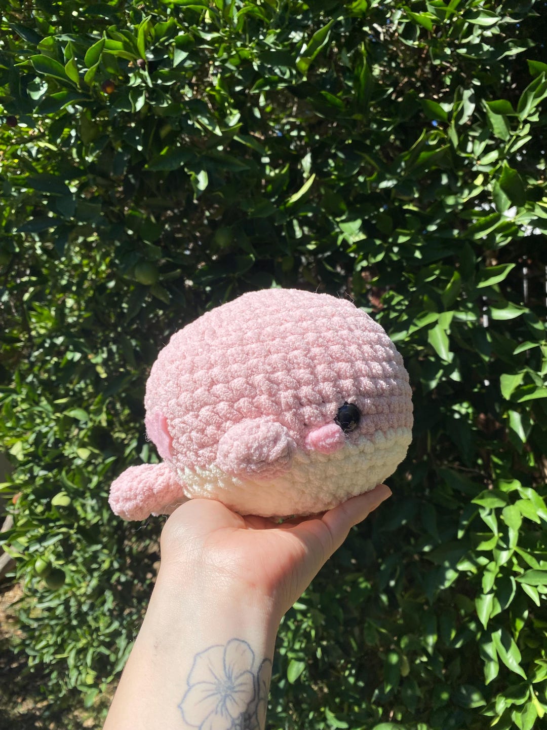 Marla the Pink Whale {love Me Collection} / Pink Crochet Whale / Love ...