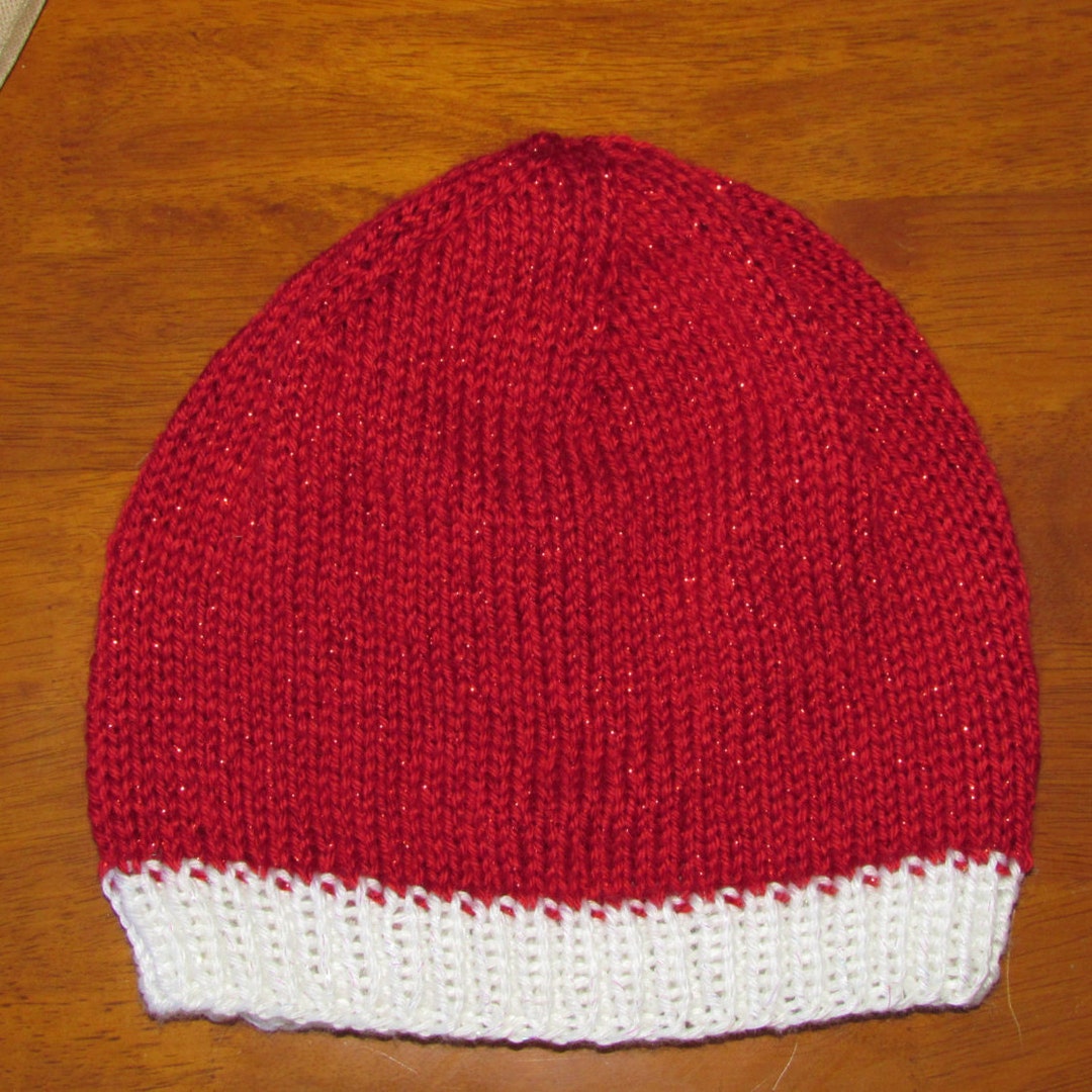 Sparkly Christmas Beanie - Etsy