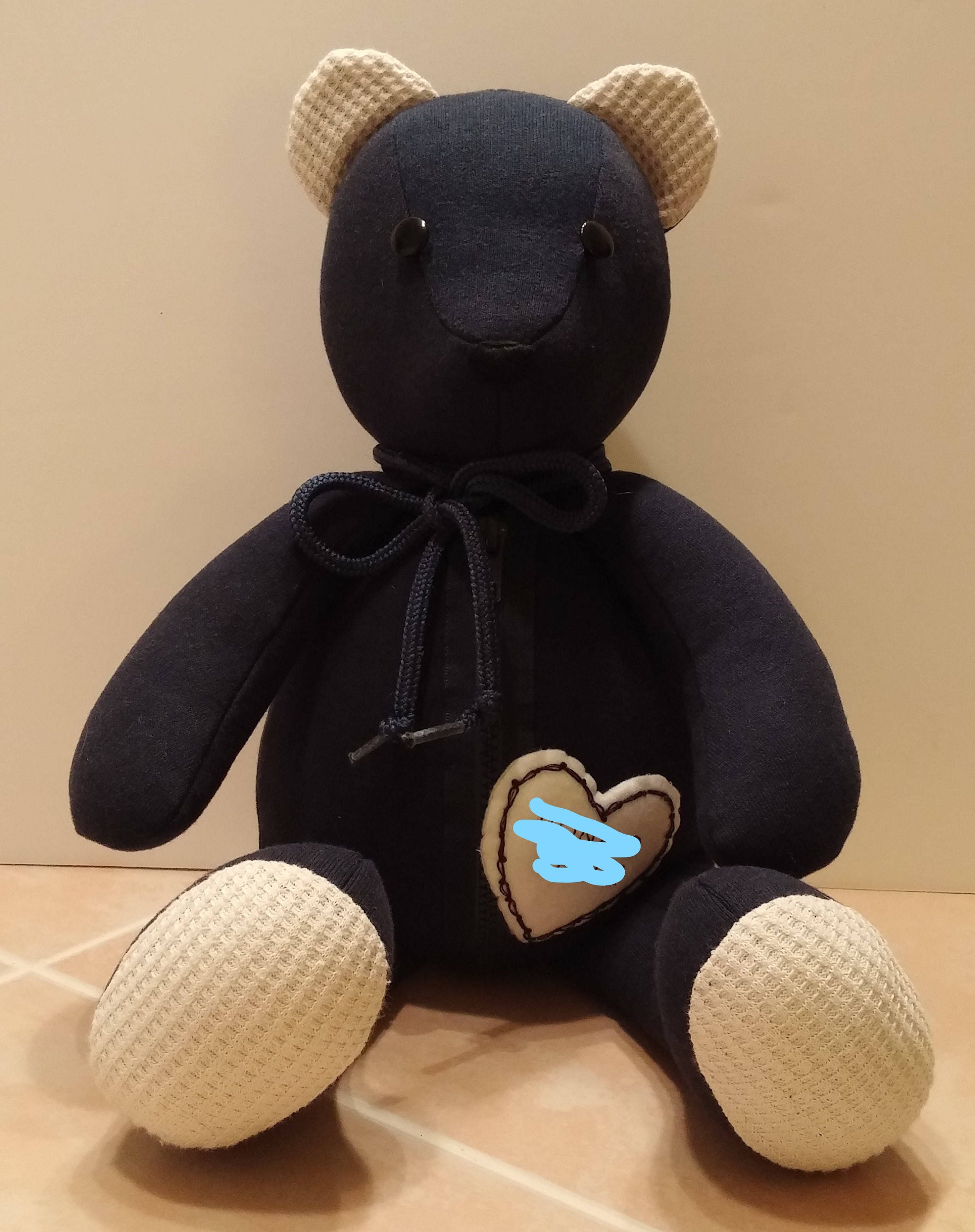 Teddy Bear, Custom Made Teddy Bear, Memory Bear, Handmade Teddy Bear ...