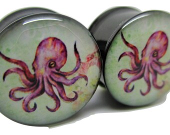 Octopus plugs | Etsy