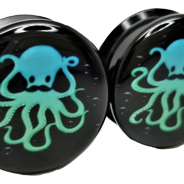 Mustache Octopus - Etsy