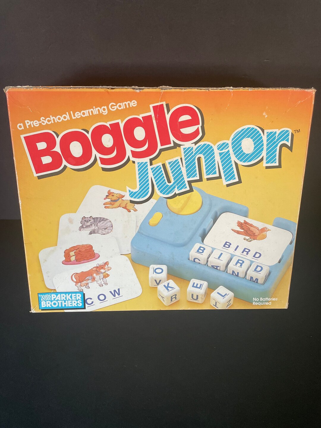 Boggle Junior, Parker Brothers, 1988 - Etsy