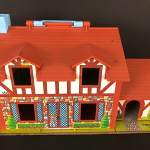 Empty Fisher Price Tudor House, With Chipped Edge - Etsy