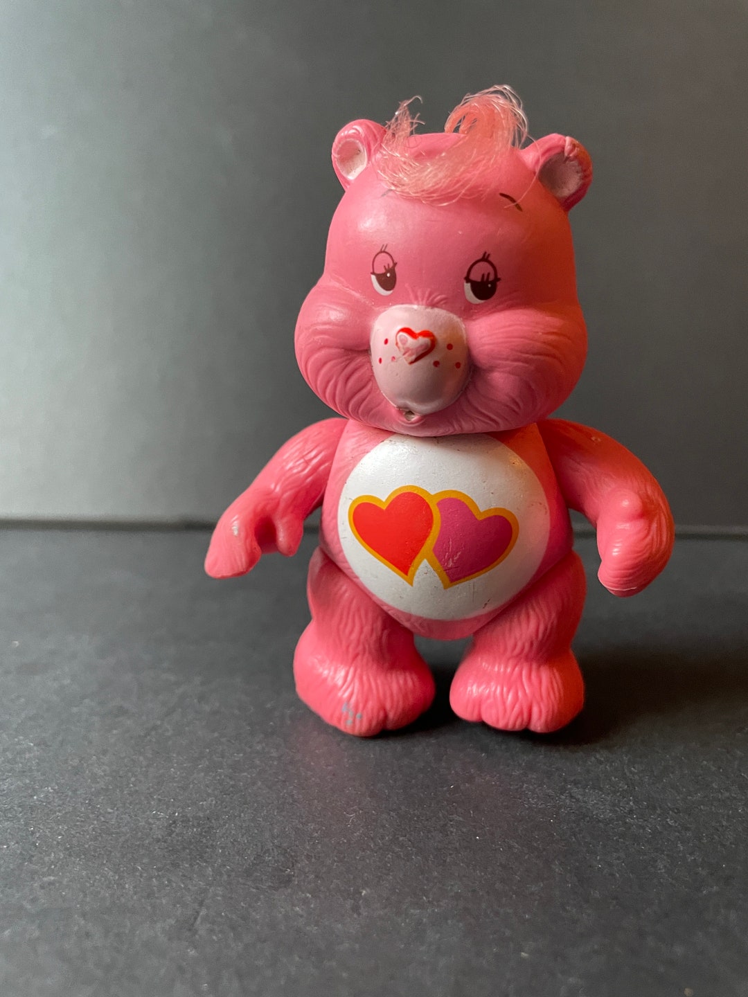 Pink Plastic Care Bear, Kenner, American Greetings - Etsy