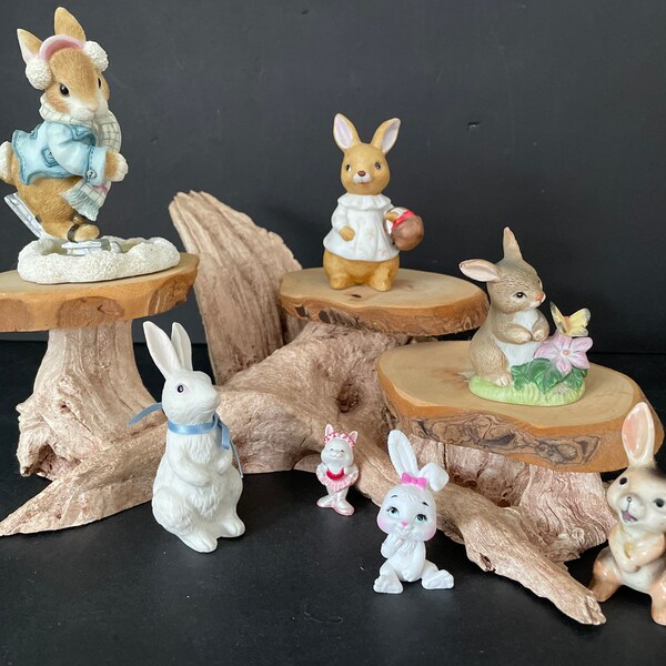 Rabbit Figurines - Etsy