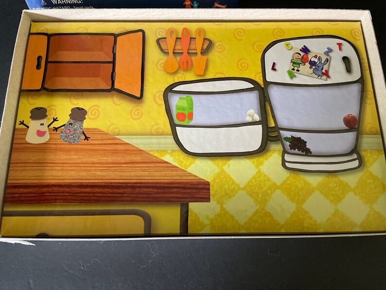 Colorforms Blues Clues Kitchen Play set 1998 | Etsy