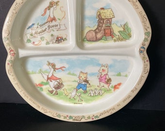 Mother Goose Plate | Etsy