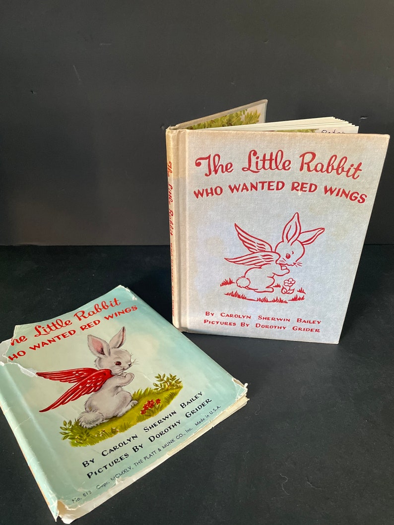 Little Rabbit Who Wanted Red Wings, 1961 - Etsy