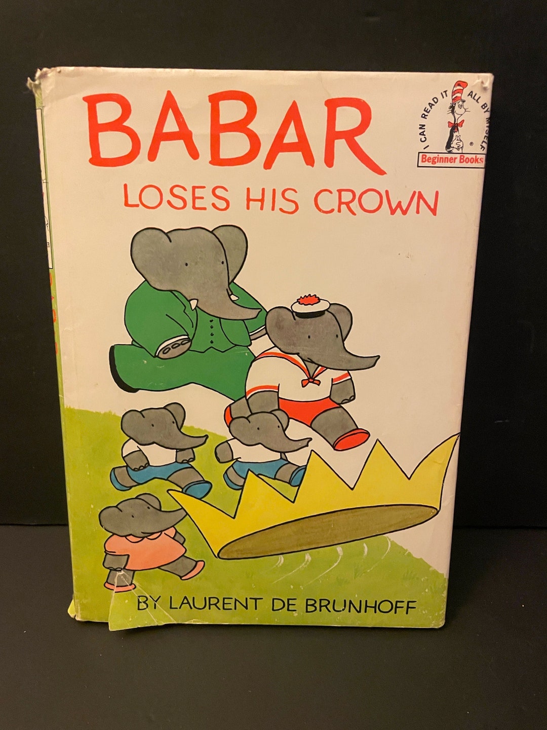 Babar and Friends: I Can Read Babar Loses His Crown Book - Etsy