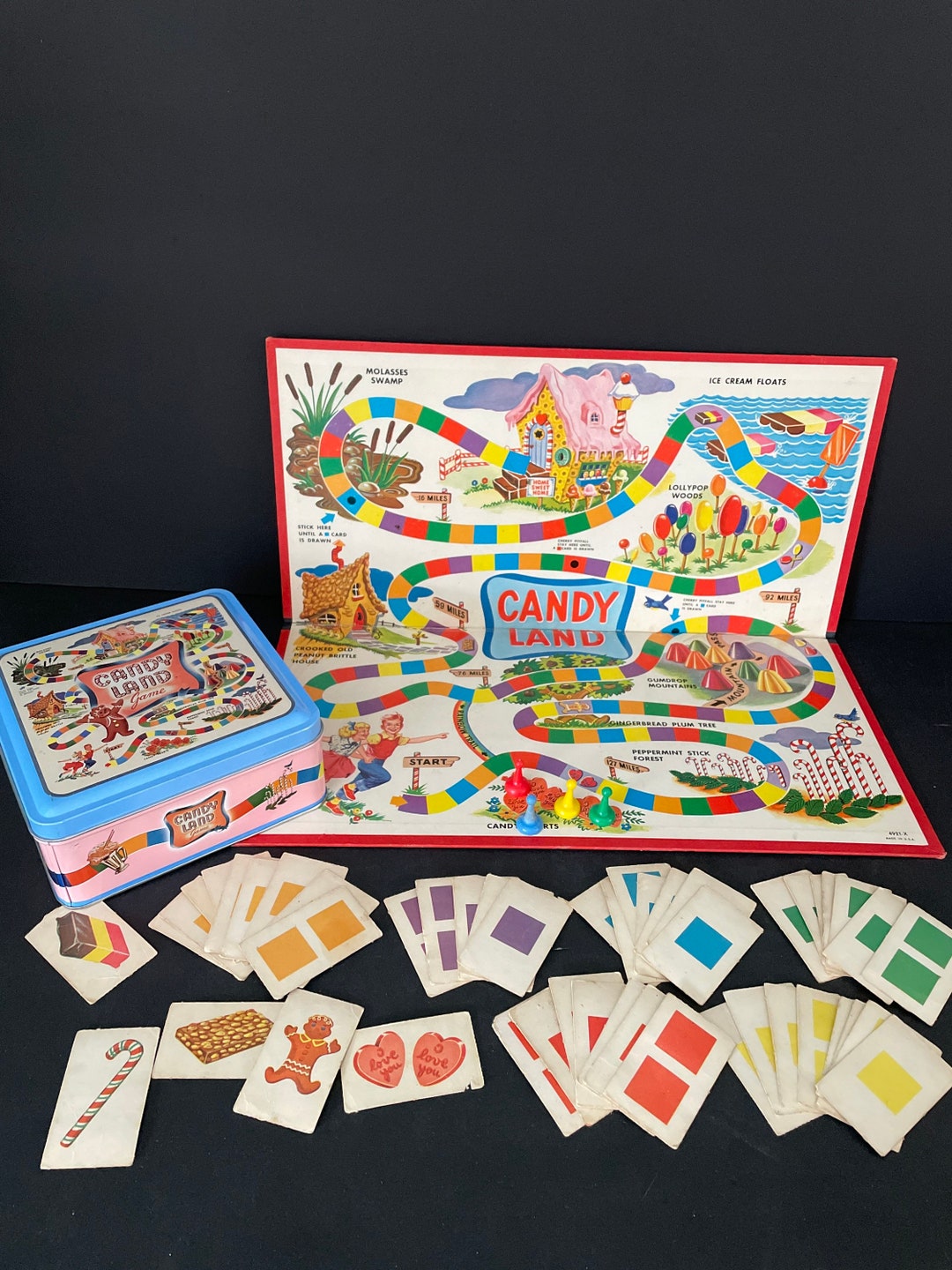 Vintage Candyland Game, No Box - Etsy