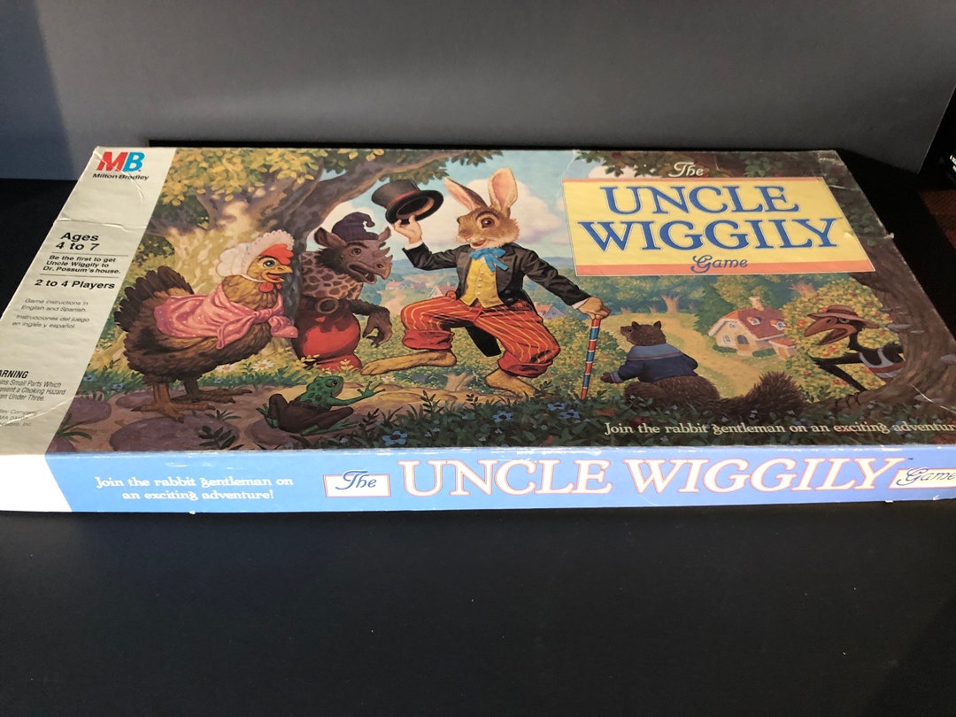 Uncle Wiggly Game, 1988– Complete - Etsy