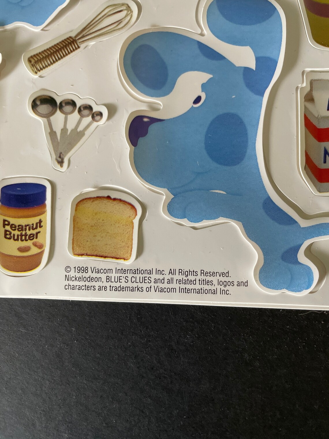 Colorforms Blues Clues Kitchen Play set 1998 | Etsy