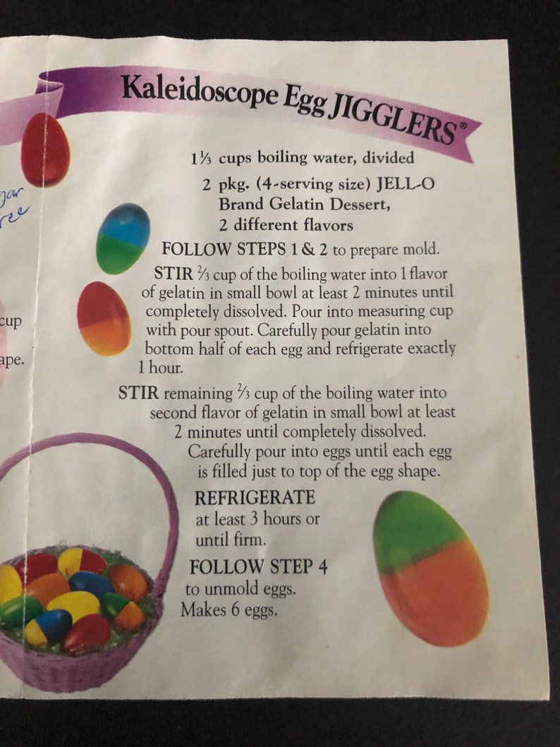 Jell-o Jiggler Easter Egg Molds— No Instructions - Etsy
