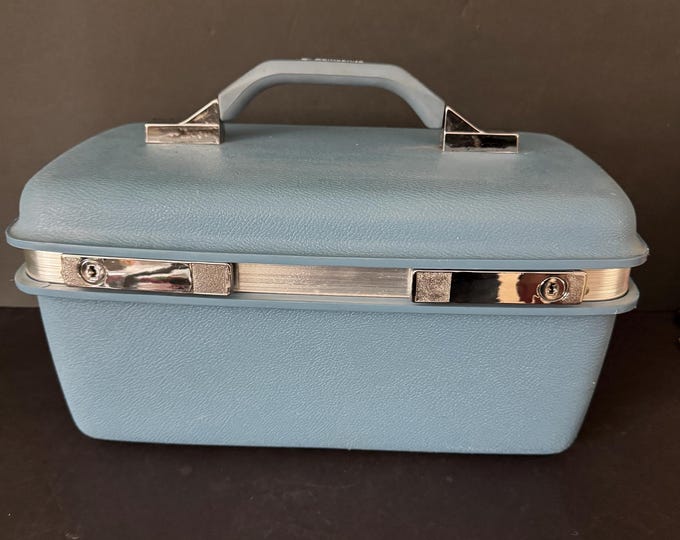 Vintage Light Blue Samsonite Royal Traveller - Etsy