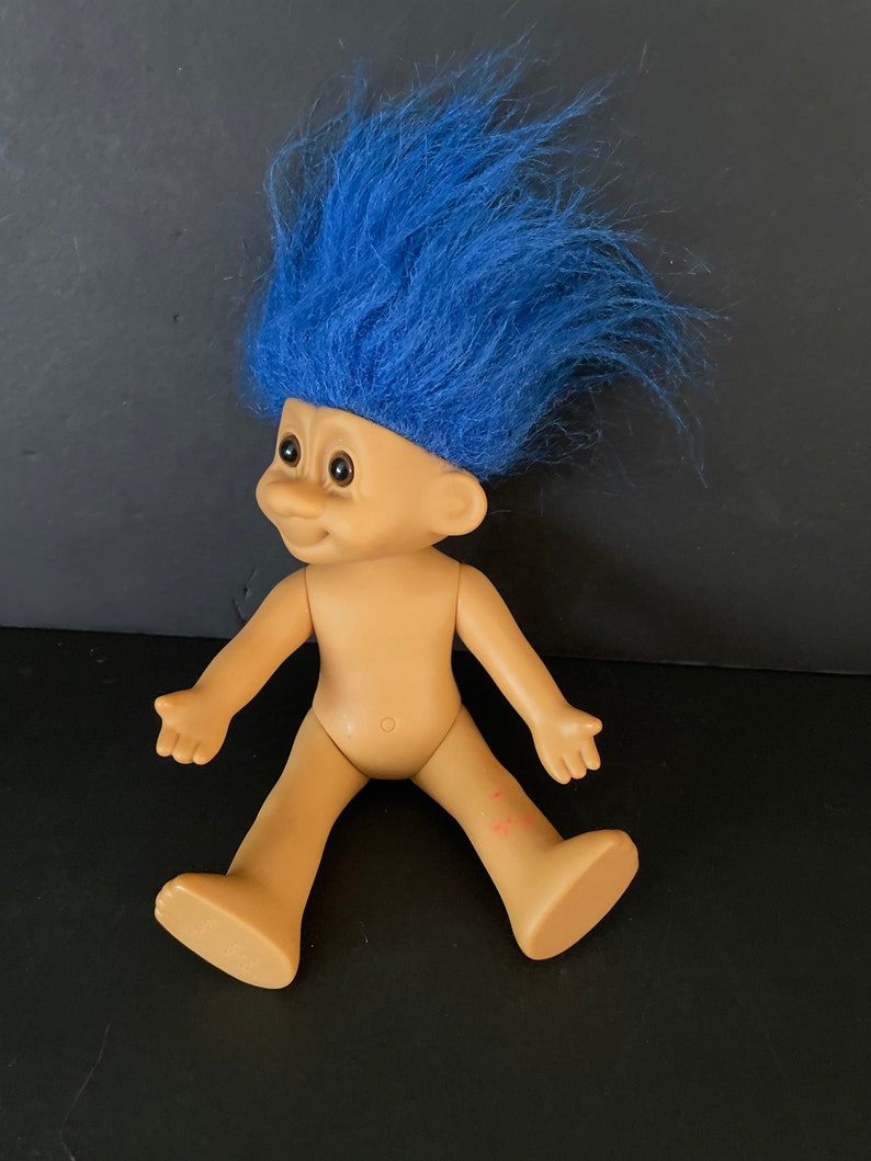 Russ Jointed Troll Blue Hair - Etsy