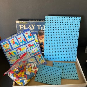 Vintage Playskool Play Tiles - Etsy