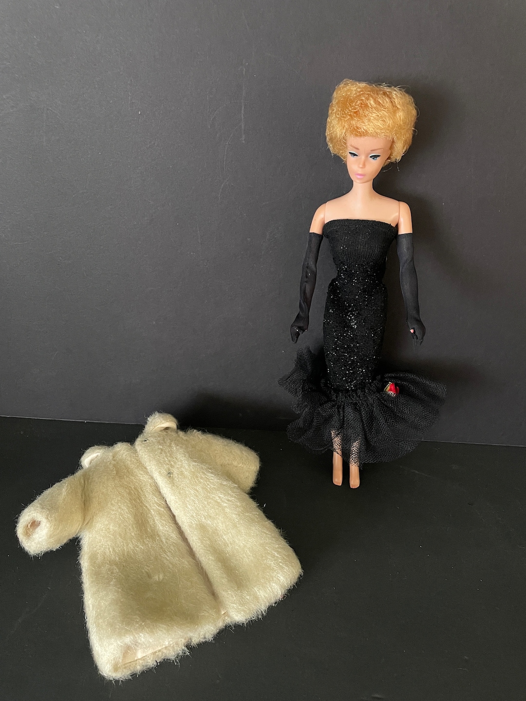 White Ginger Barbie Doll and Clothes Sold Separately, Mattel, 1961 ...