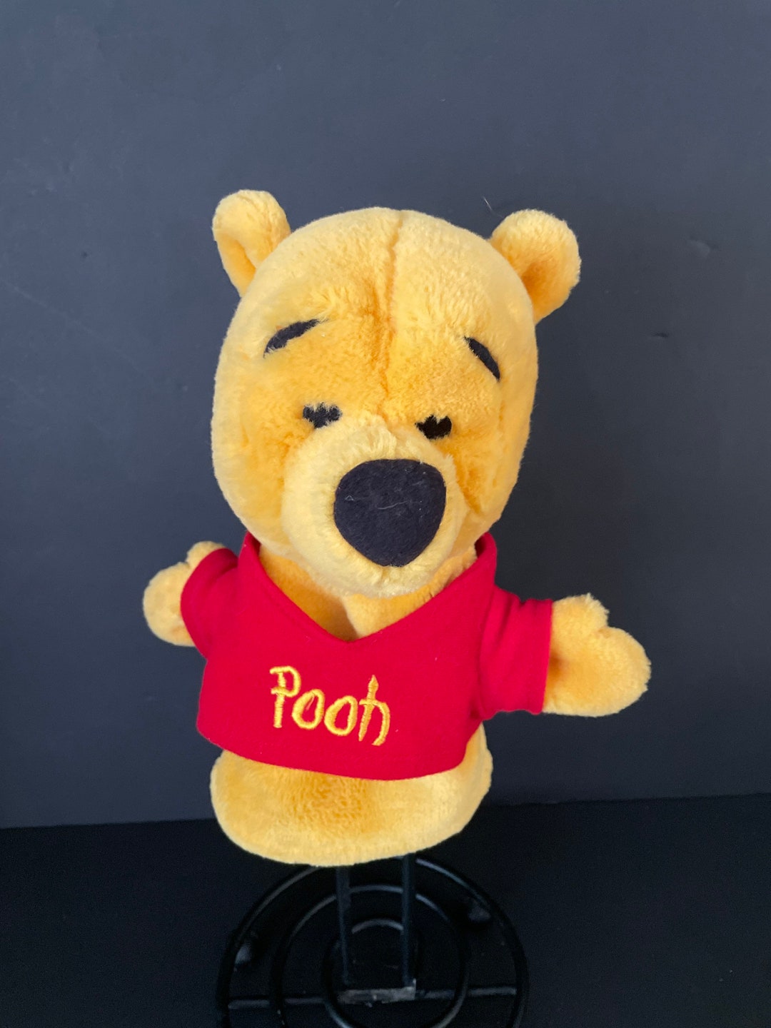 Plush Winnie the Pooh Puppet - Etsy