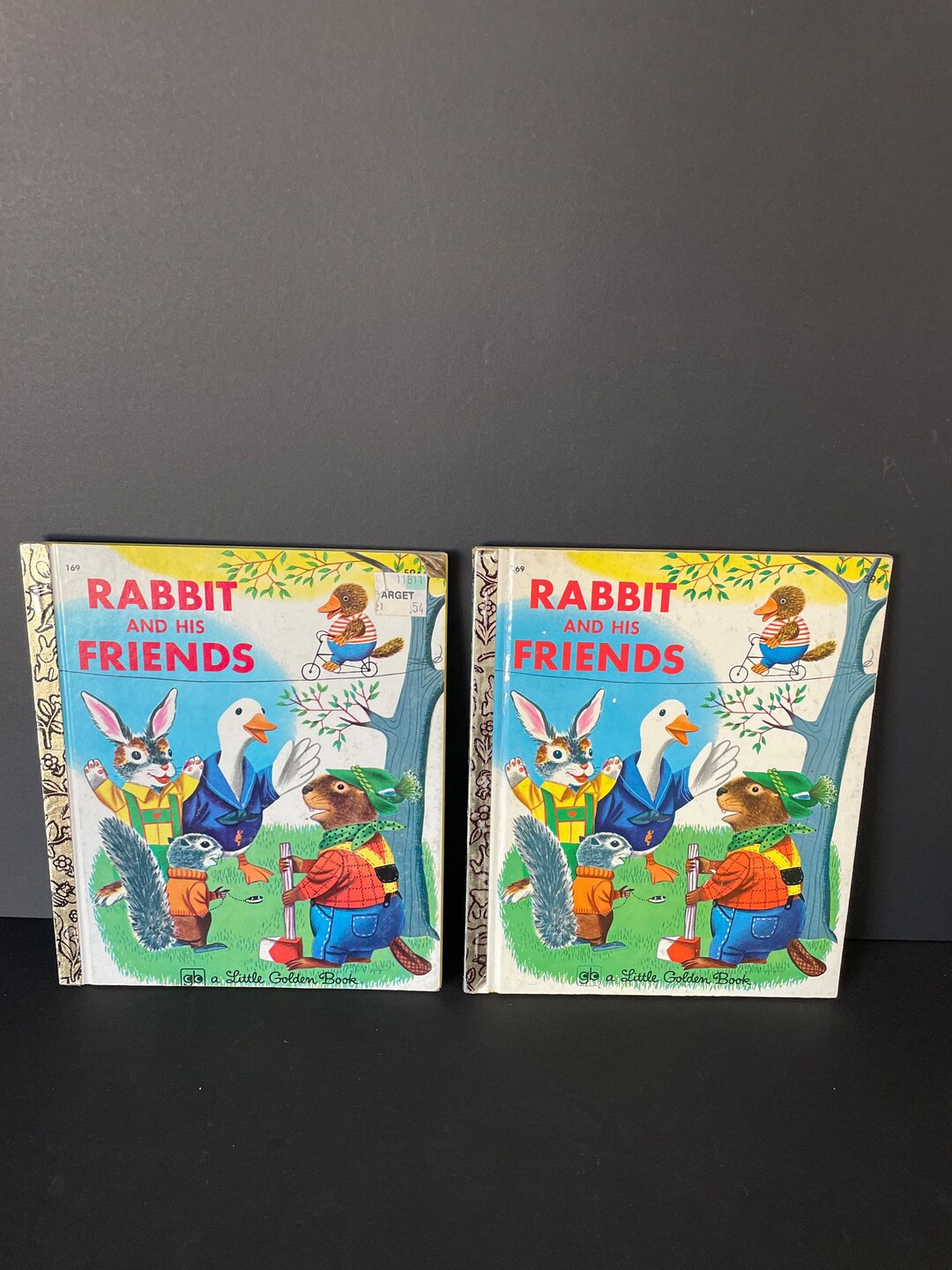 Richard Scarrys Rabbit and His Friends, Little Golden Book Sold ...