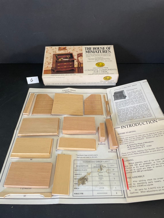 House of miniatures dollhouse furniture kits store