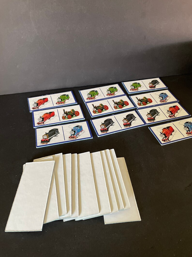 Thomas the Tank Engine and Friends Game Domino Matching Game - Etsy