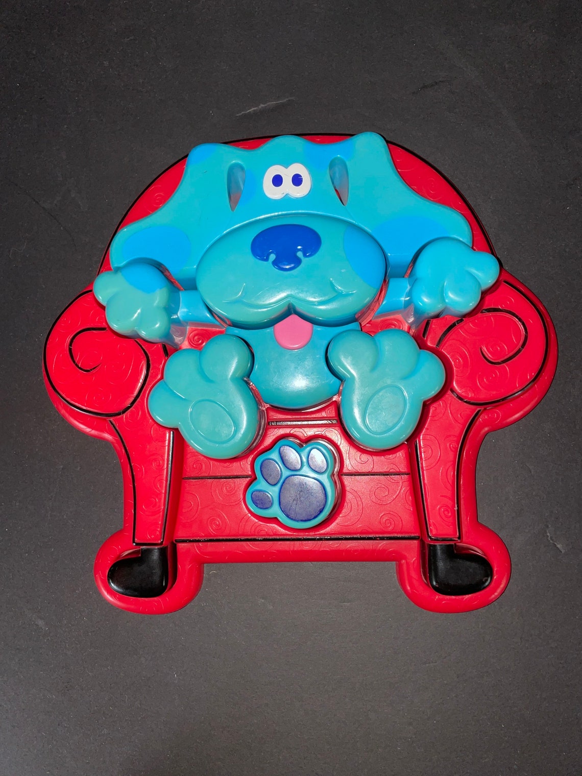 Blues Clues Three Dimensional Puzzle Blue in Red Thinking - Etsy