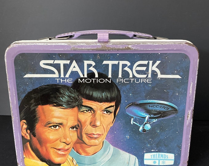 Flawed Star Trek Metal Lunchbox, 1979– Look at Photo - Etsy