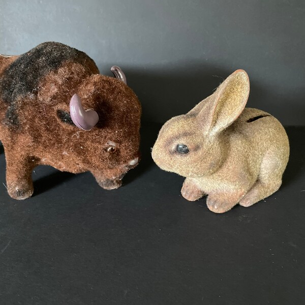 Plastic Rabbit Bank - Etsy