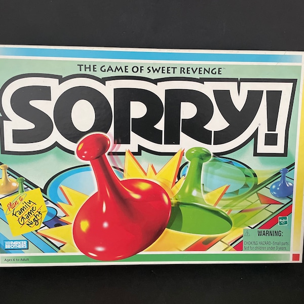 Sorry Game - Etsy