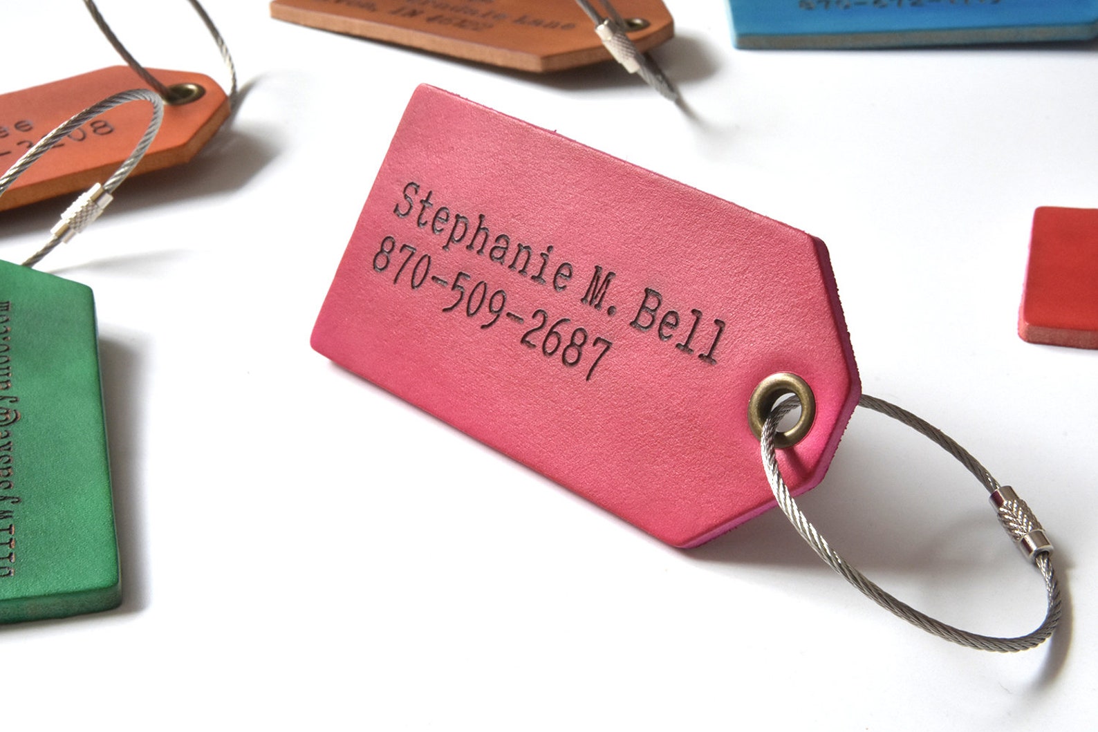 Luggage Tags Handmade Luggage Label Custom Luggage Tags Bag - Etsy