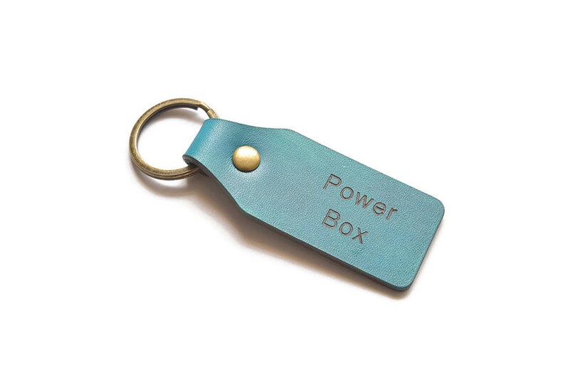 Key Tag Womens Keychain Personalized Key Chain Leather Key | Etsy