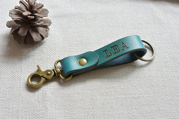 Personalized keychain key chains for women mens keychain | Etsy