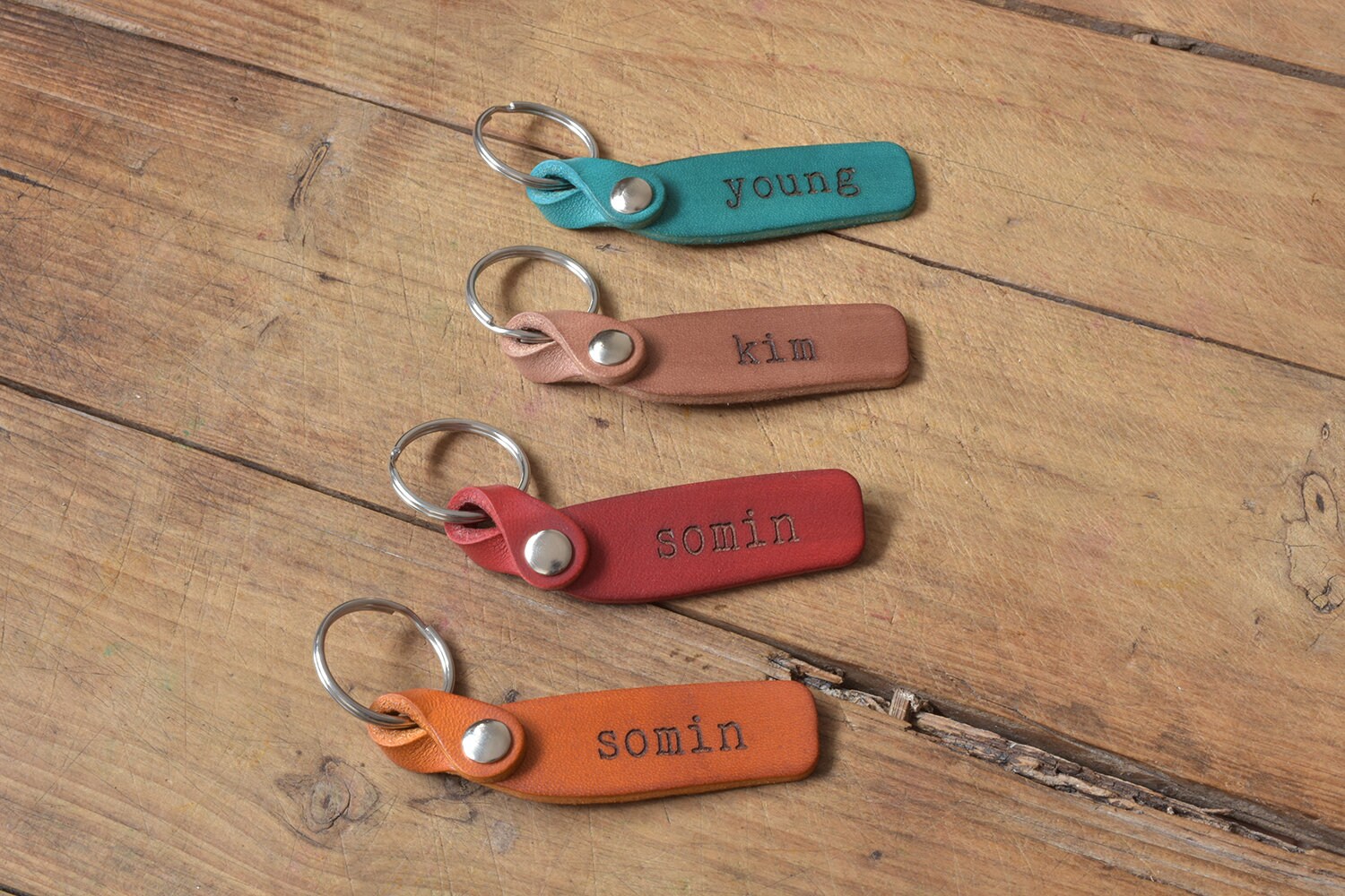 Keychain Key Chain Leather Key Holder Mens Keychain | Etsy