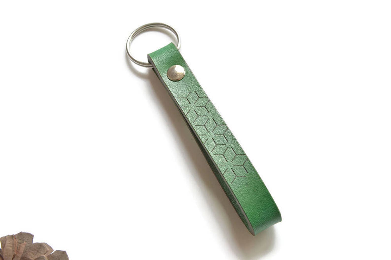 Custom Keychain Key Ring Holder Personalized Leather Key | Etsy