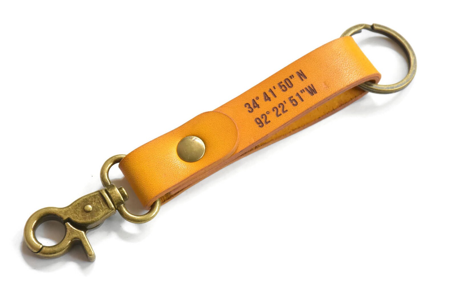 Custom Keychain, Personalized With Any Text, Made of Quality Sturdy ...