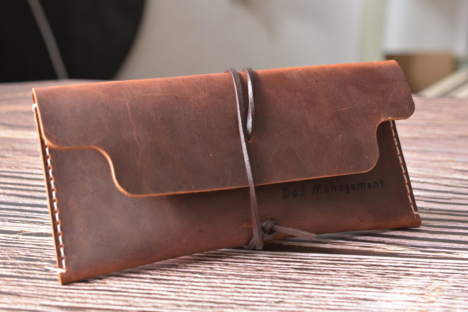 Checkbook cover leather personalized womens gift for women | Etsy