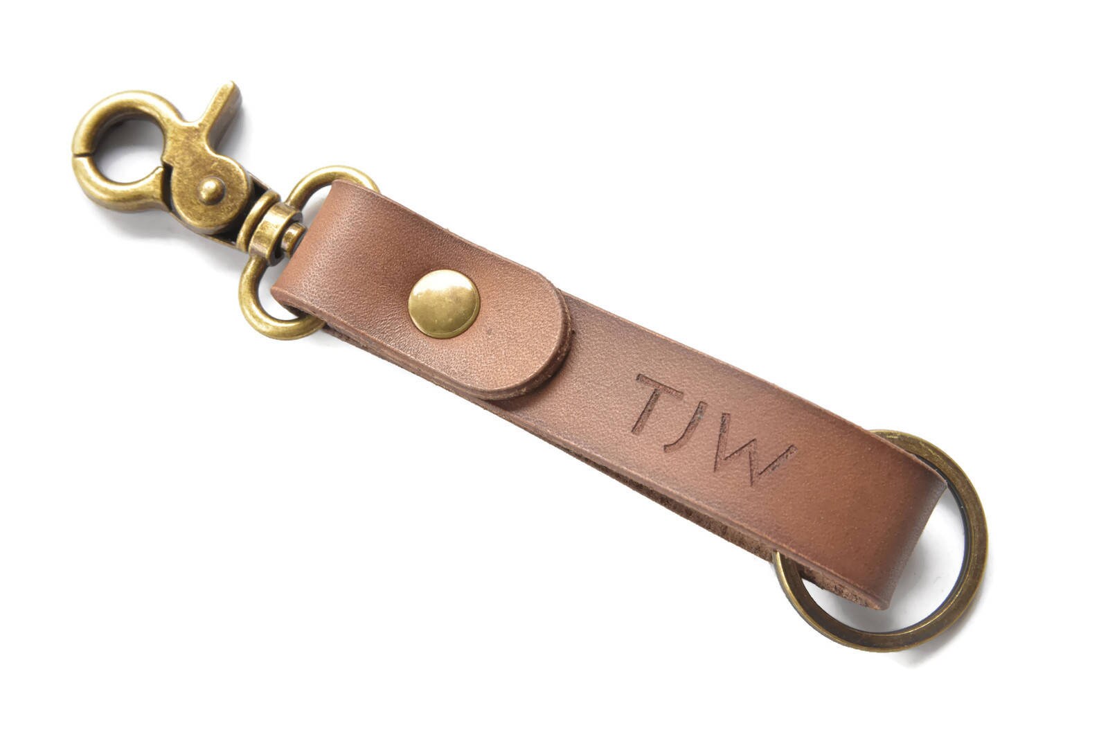 Keychain, Mens Keychain, Key Chains for Women, Leather Key Fob, Key ...