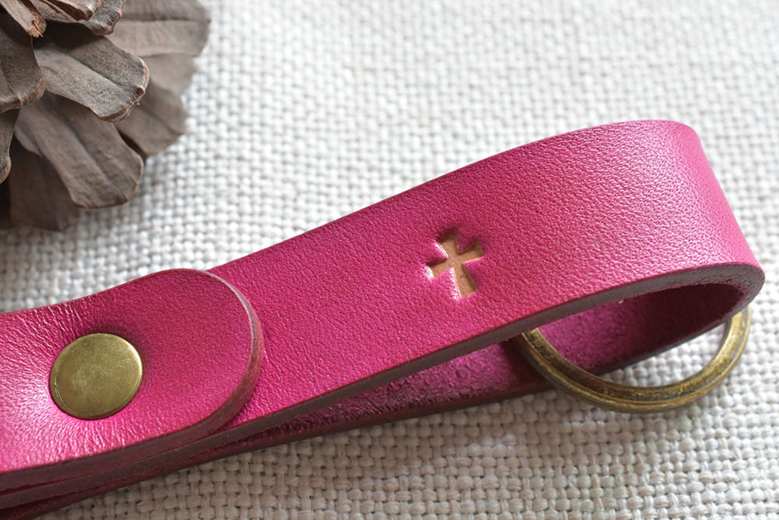 Mens Keychain Handmade Leather Keychain Personalized Key - Etsy Singapore