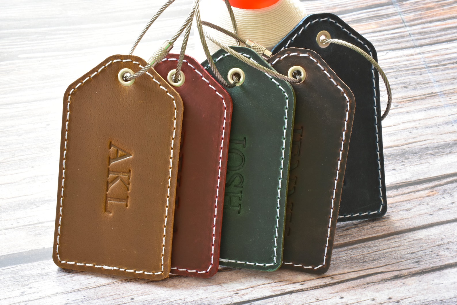 Luggage Tags Handmade Luggage Label Custom Luggage Tags Bag | Etsy