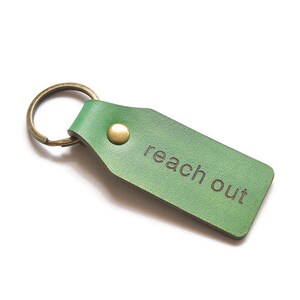 Key Tag, Womens Keychain, Personalized Key Chain, Leather Key Fob, Key ...