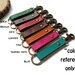 Key Tag Womens Keychain Personalized Key Chain Leather Key - Etsy