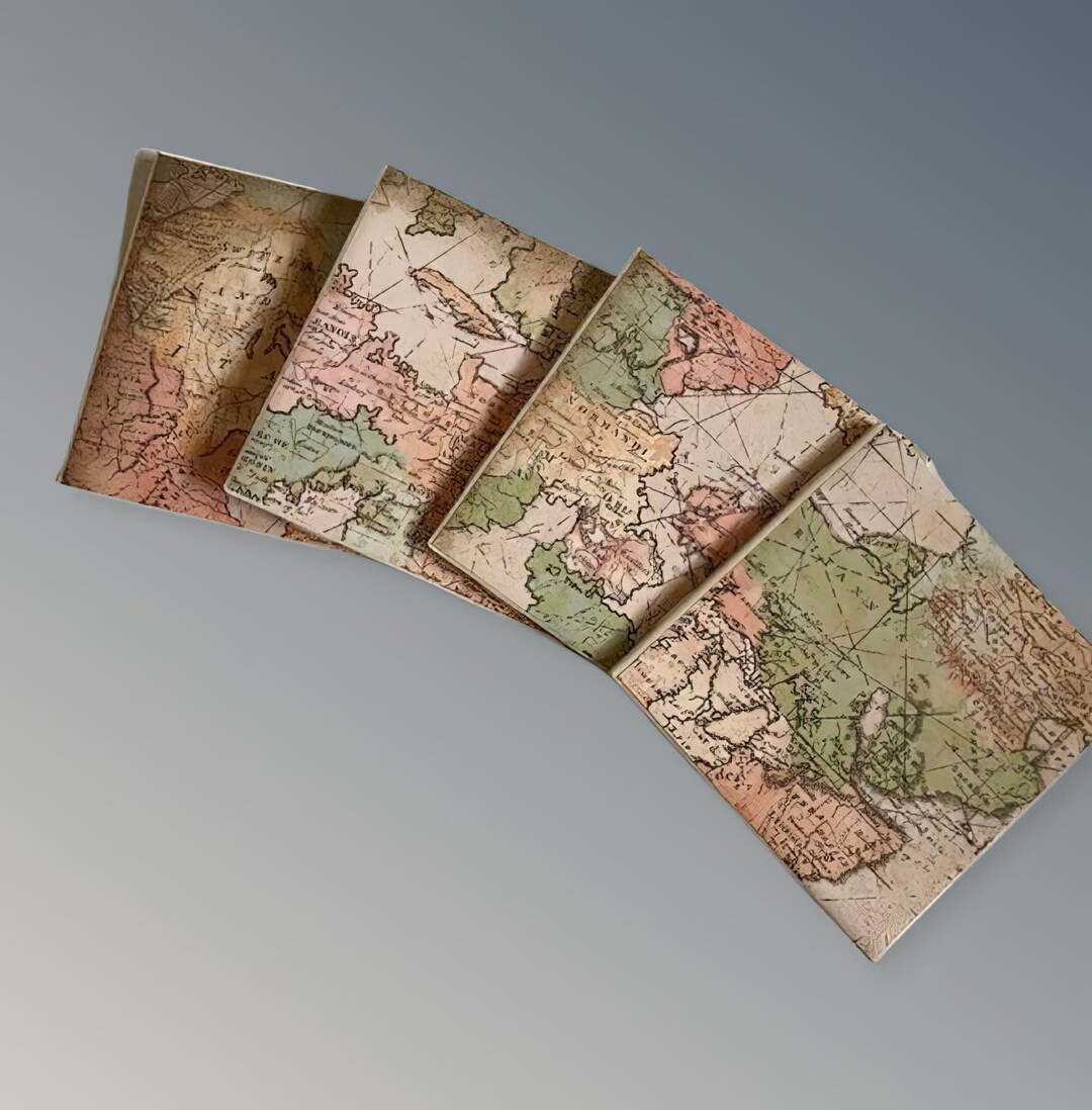 Map Coasters Topographic Map Coasters, Italy Map Coasters, Tile Coaster ...