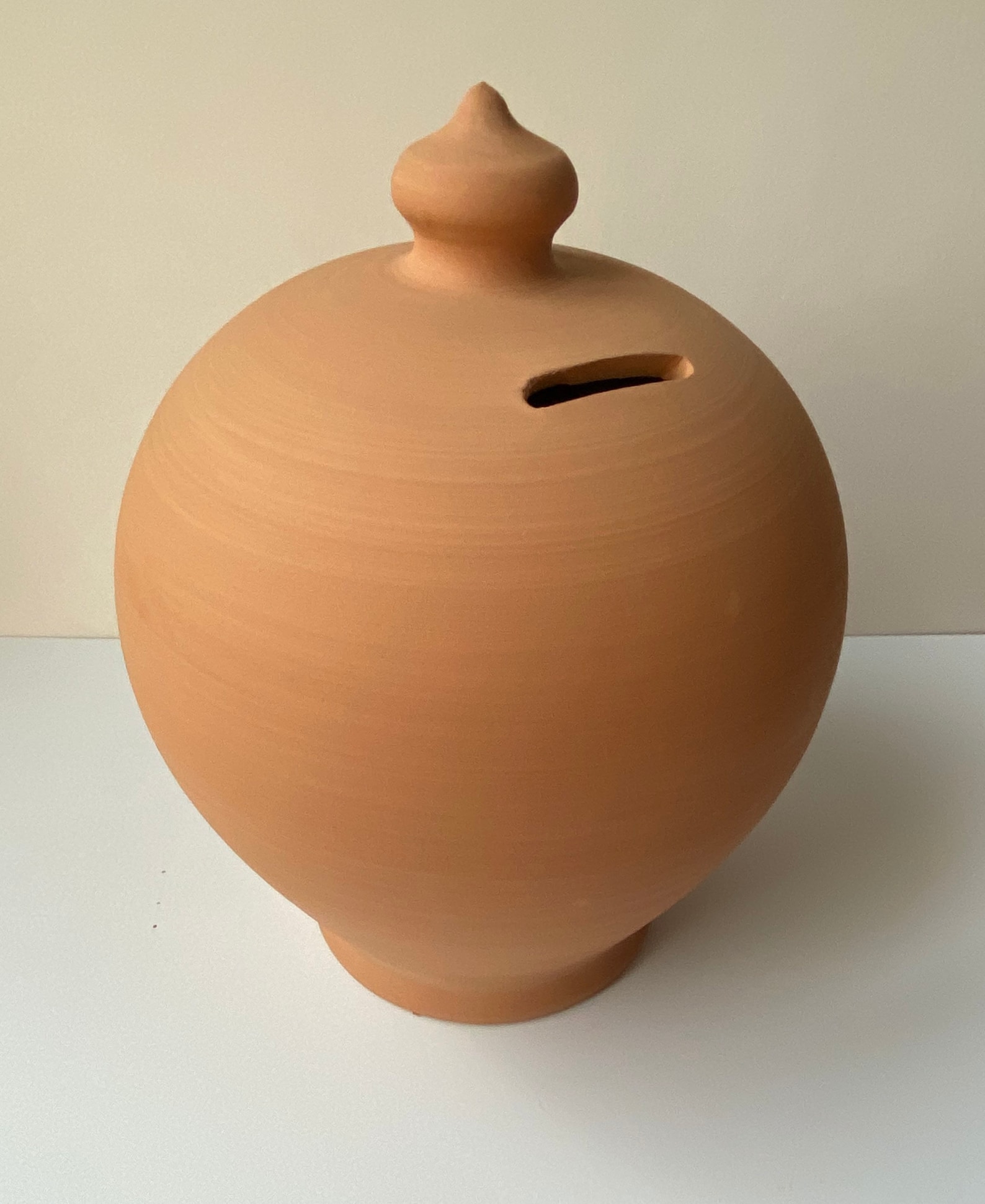 Terracotta Pot Piggy Bank Adult Clay Piggy Bank Adult | Etsy