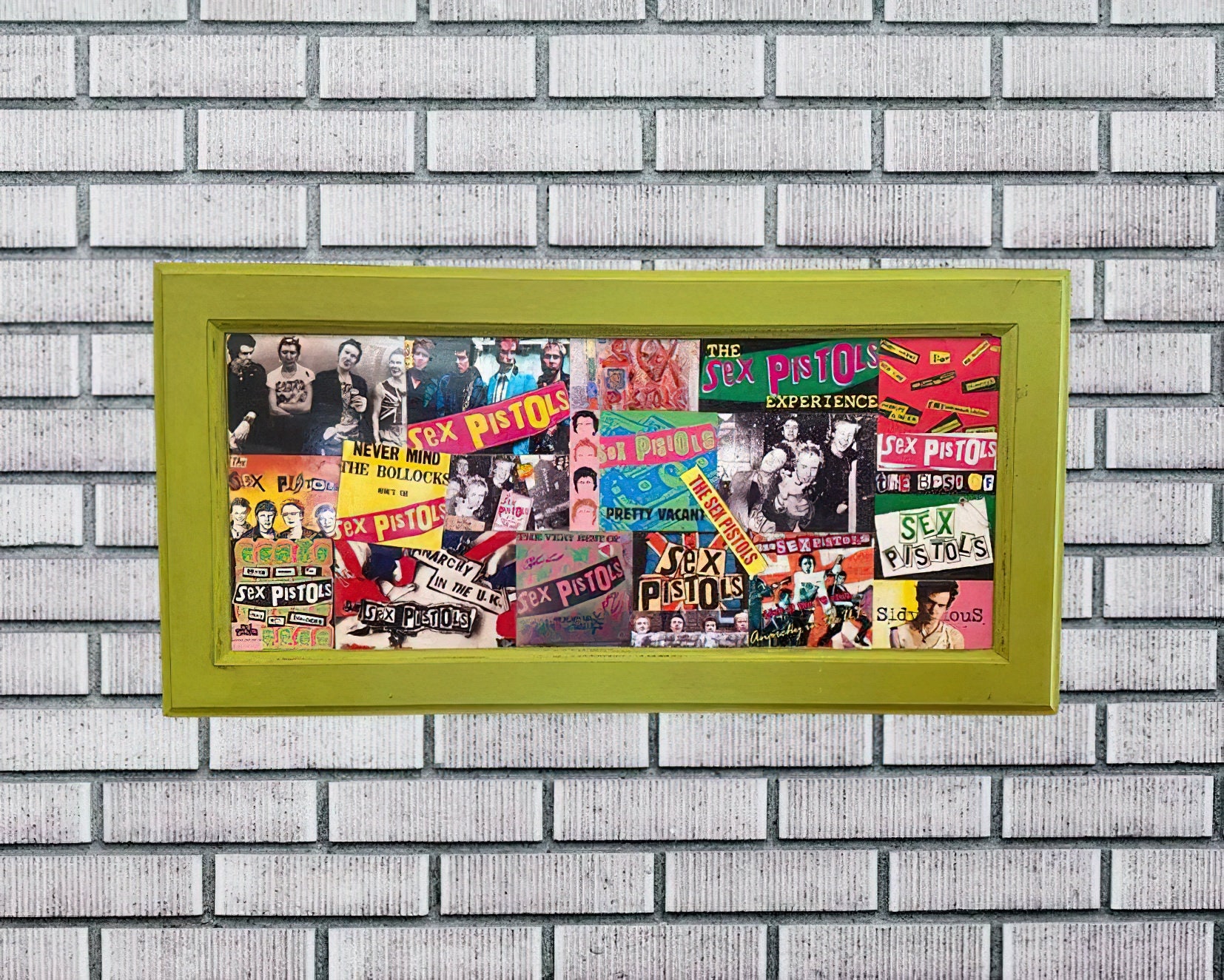 The Sex Pistols Wall Art Punk Rock Art Retro Music Sign Framed Sex 7277