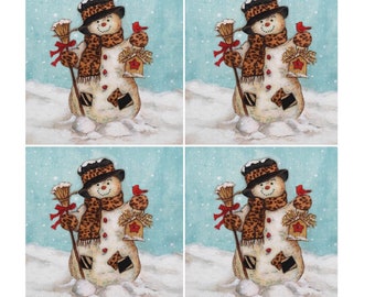 Ceramic Tile Christmas - Etsy