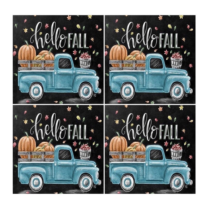 Fall Coasters - Etsy